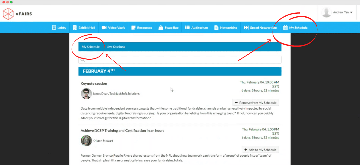 Our New Personalized Webinar Agenda Helps Attendees Customize Their ...
