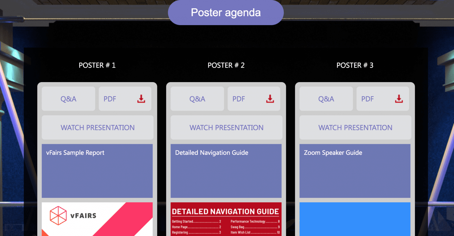 Showcase Research Posters in Our New Poster Hall - vFairs.com