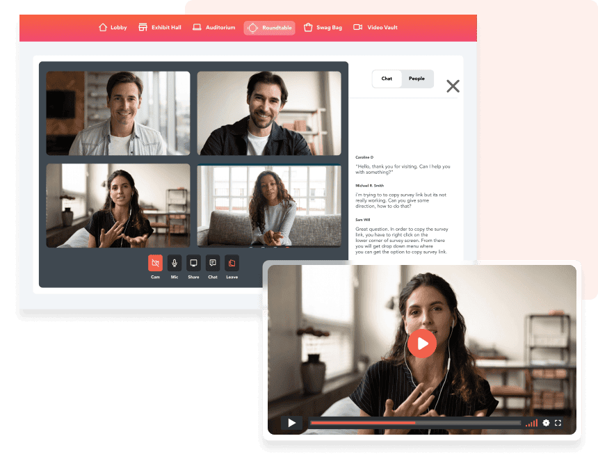 No.1 Virtual Conference Platform in 2025 - Host With vFairs