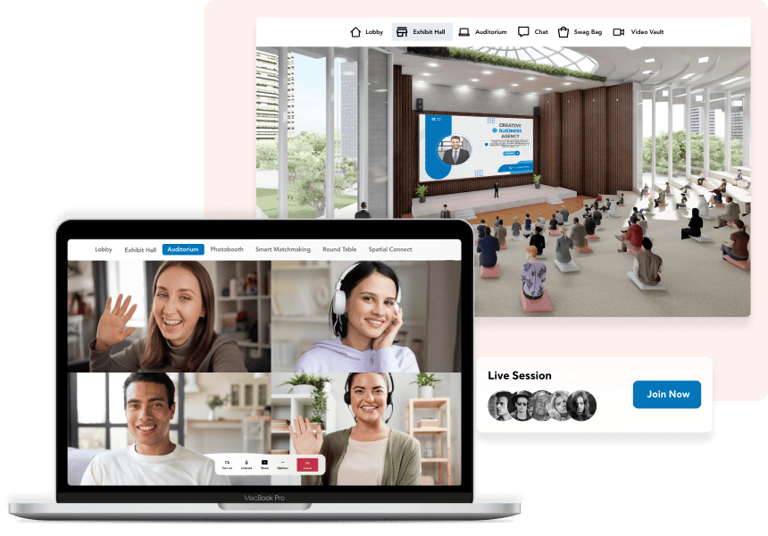 Virtual Conference Platform - Connect Online Virtually