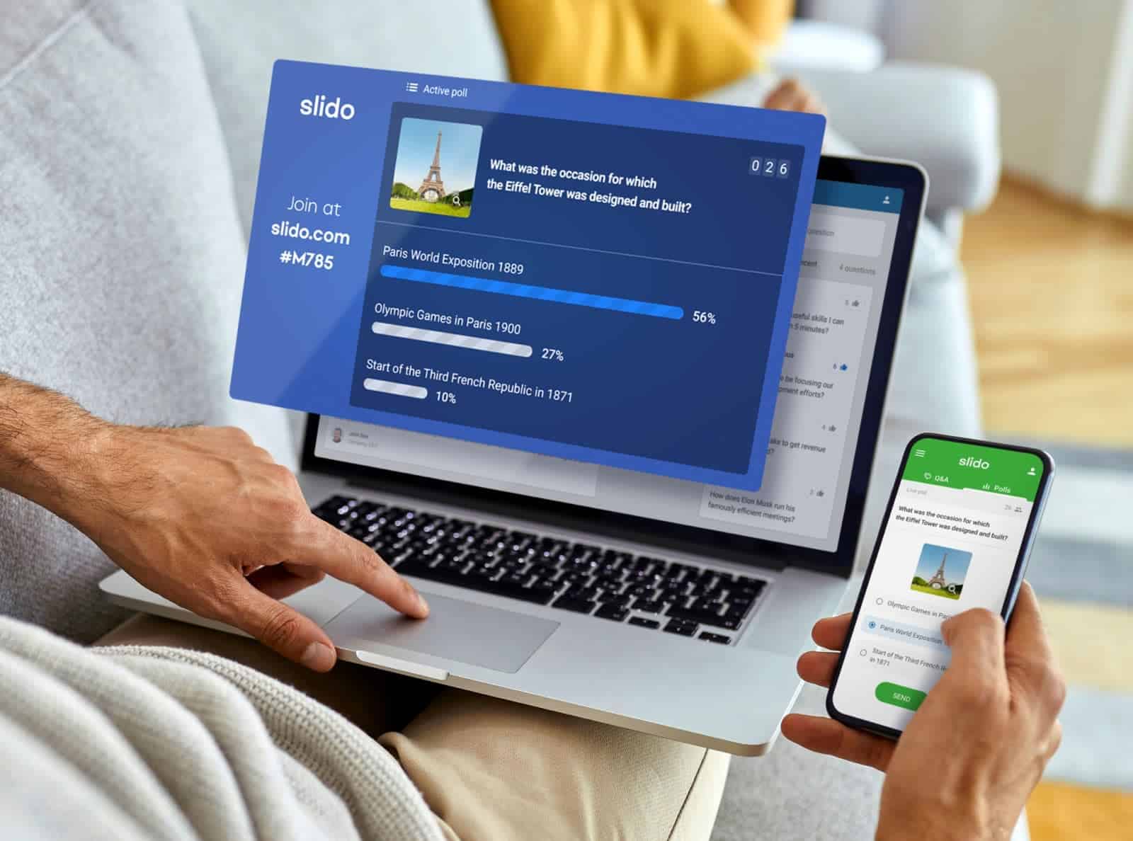 Conduct Slido Polls, Q&A and More Within your vFairs Webinars - vFairs.com