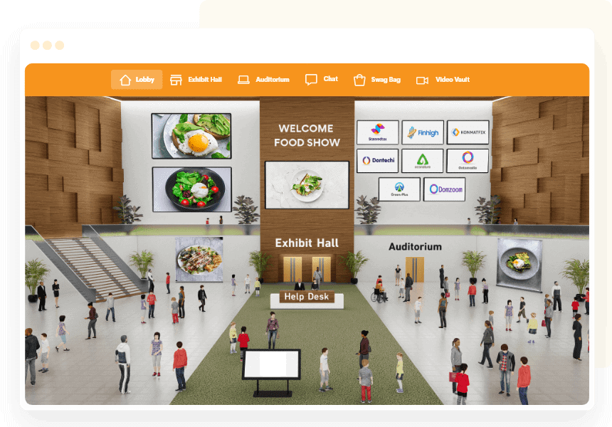 Virtual Food Show Platform (2025) - vFairs.com