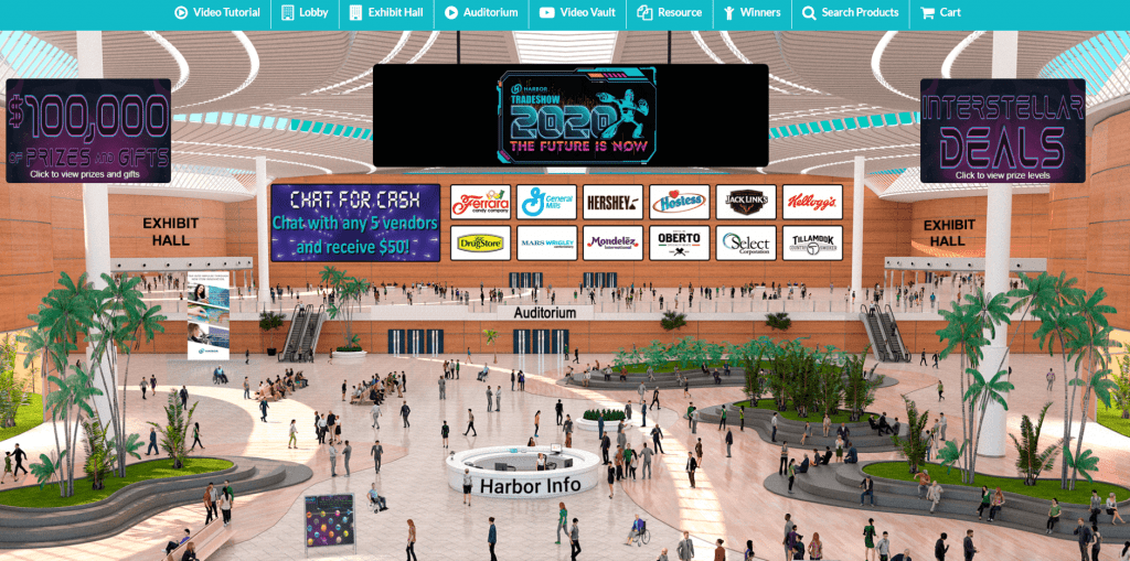 Virtual Exhibit Hall Features | Virtual Events | vFairs