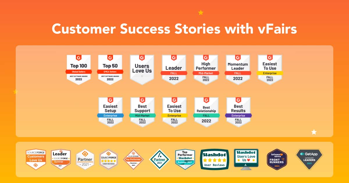 vFairs Event Platform Reviews | Our Customers