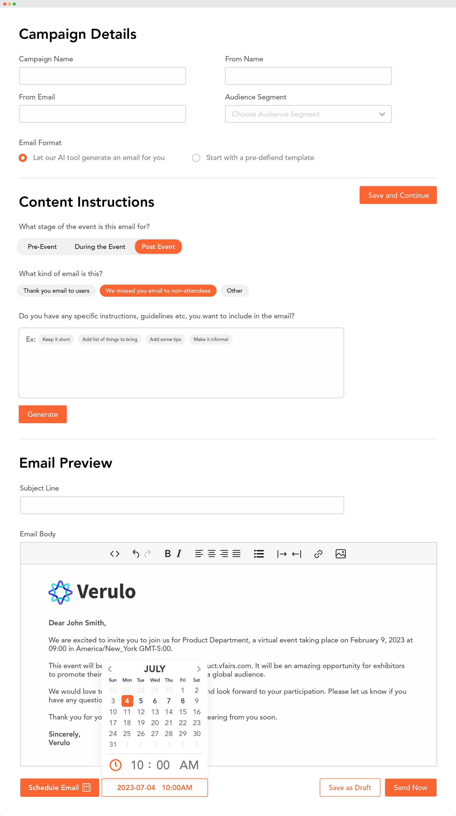 Introducing AI-powered Event Tools: Build and Market Events Efficiently - vFairs.com