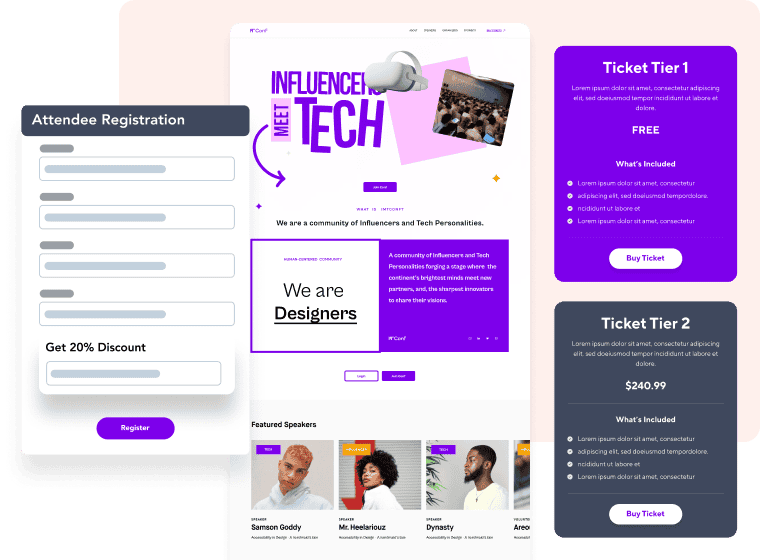 Online Event Registration Software - Easy-To-Use