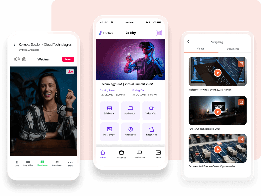vFairs - Event Management Software Features