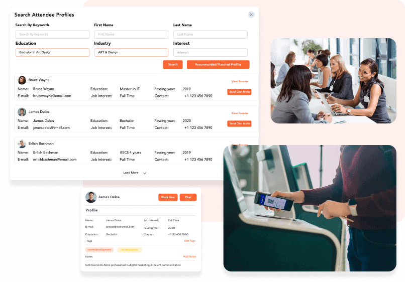 In-Person Career Fair Platform | vFairs