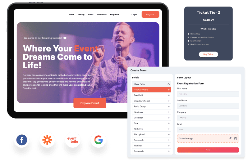 vFairs | The #1 Rated Event Ticketing Software