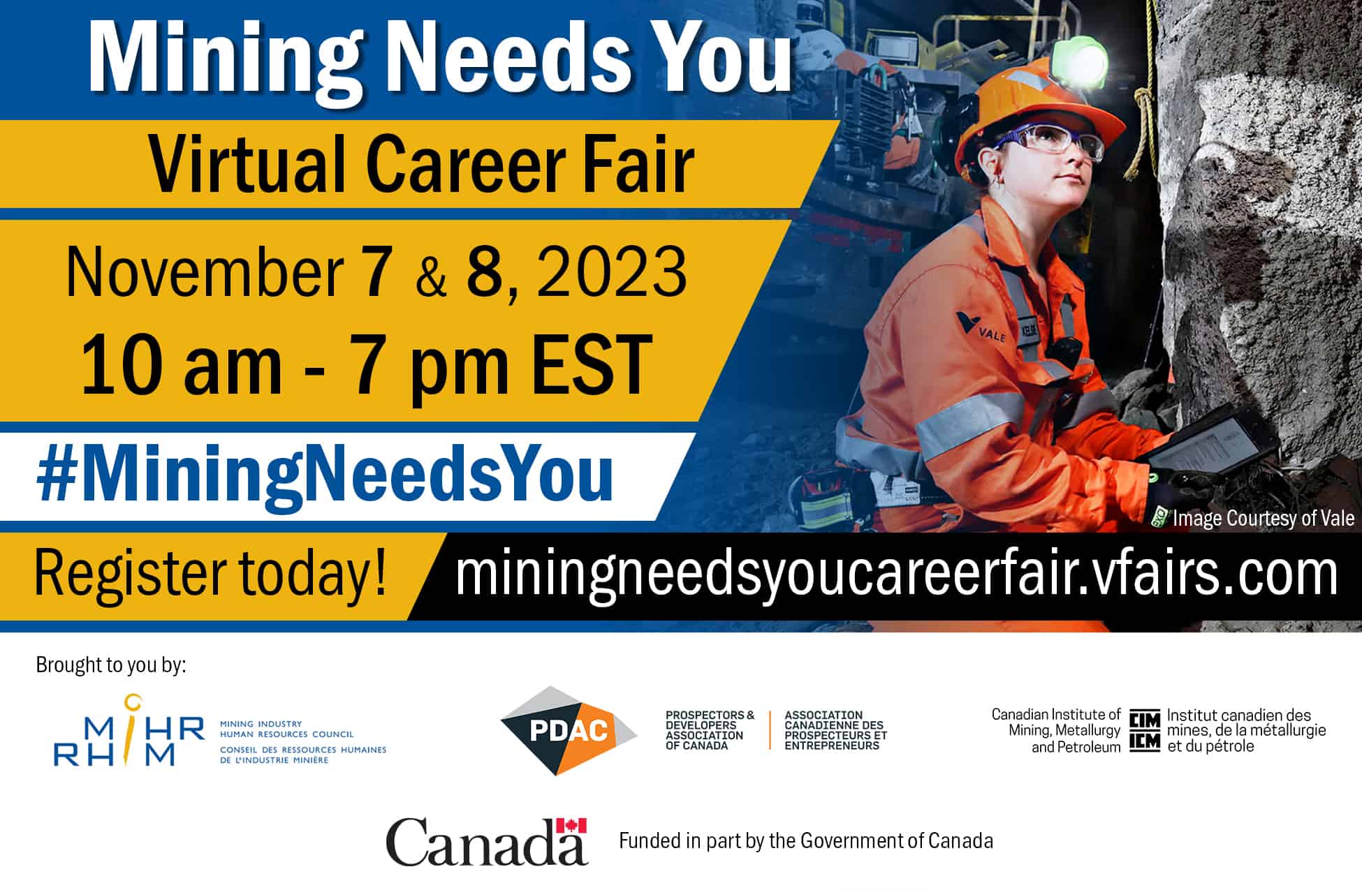 MiHR, PDAC, and CIM are Co-Hosting the ‘Mining Needs You’ Virtual ...