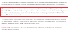 How To Write An Event Press Release [With Examples] - vFairs.com