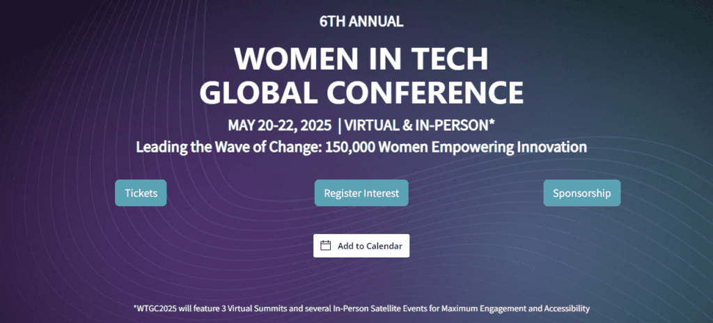 Women in Tech Conferences You Need to Attend in 2025 - vFairs.com